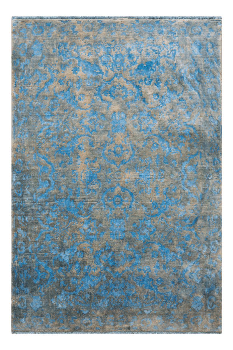 Hormuz GB6015 Cyan-Peach - Lexon Carpet